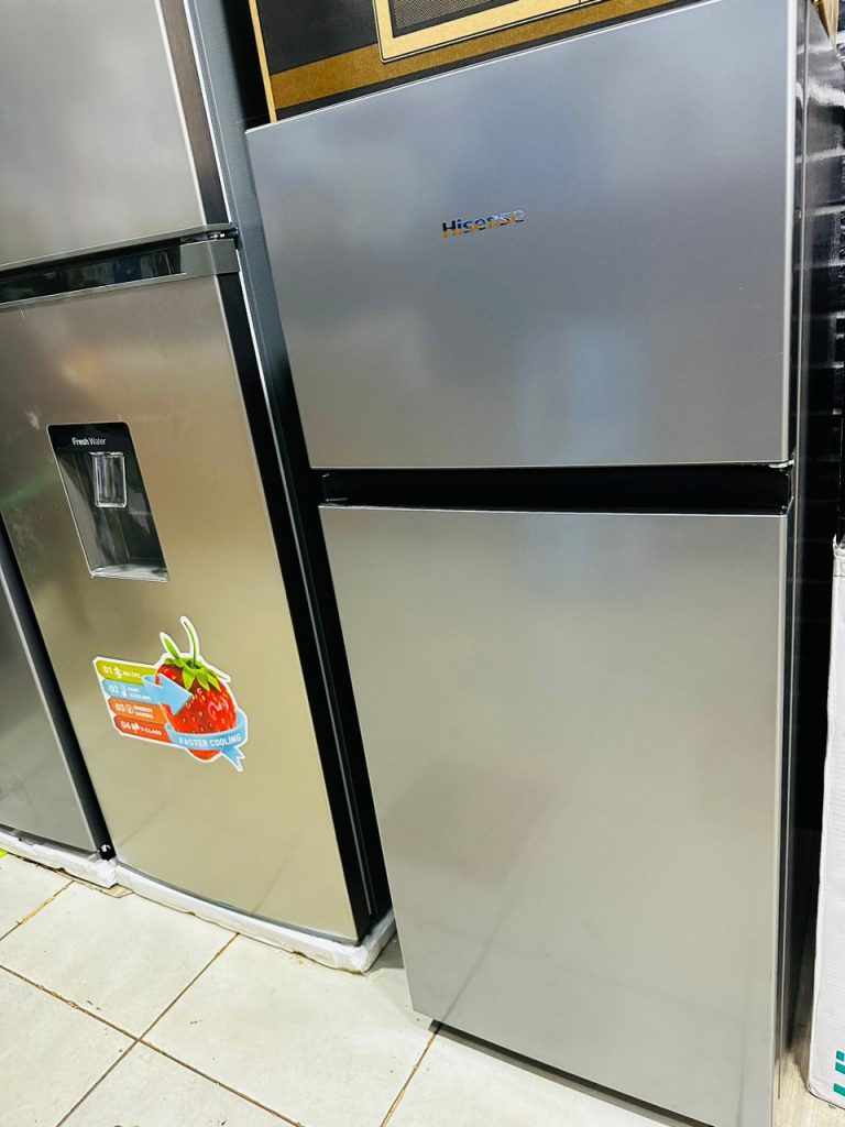Hisense 160L Double Door Fridge | Prime Electronics Uganda