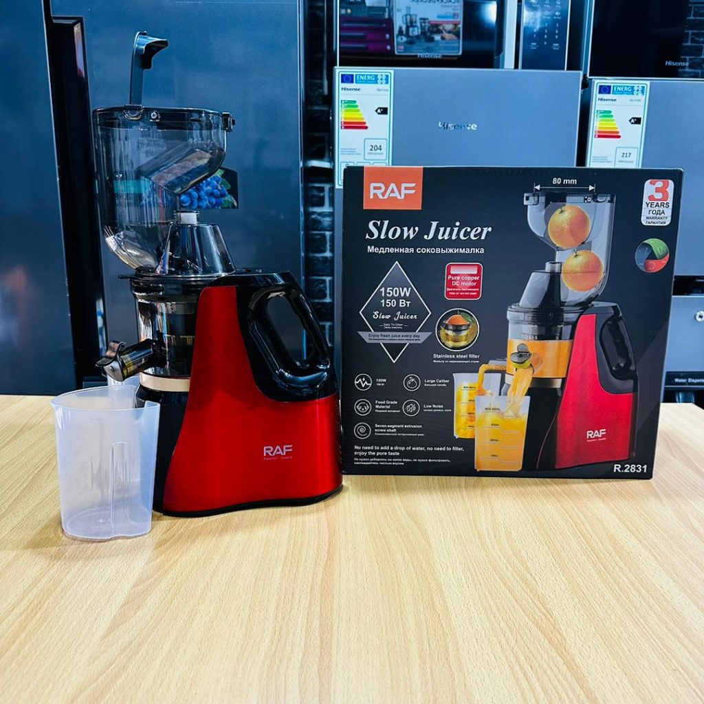RAF Slow Juicer & Juice Extractor 150W R.2831 | Prime Electronics Uganda
