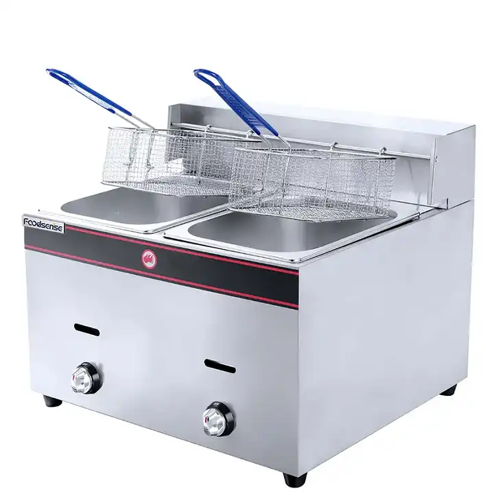Double Gas Deep Fryer 12 Litres | Prime Electronics Uganda