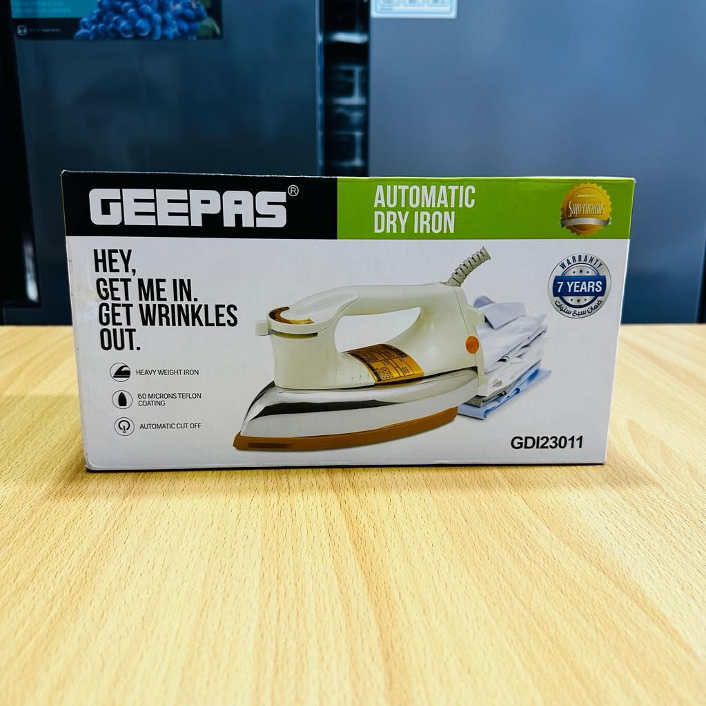 Geepas Automatic Dry Flat Iron | Prime Electronics Uganda