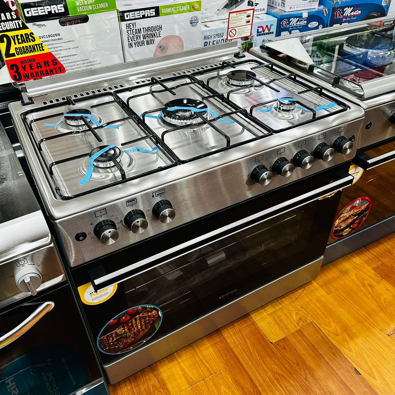 Blueflame Cooker Full Gas ET905GR–90 90cmx60cm | Prime Electronics Uganda