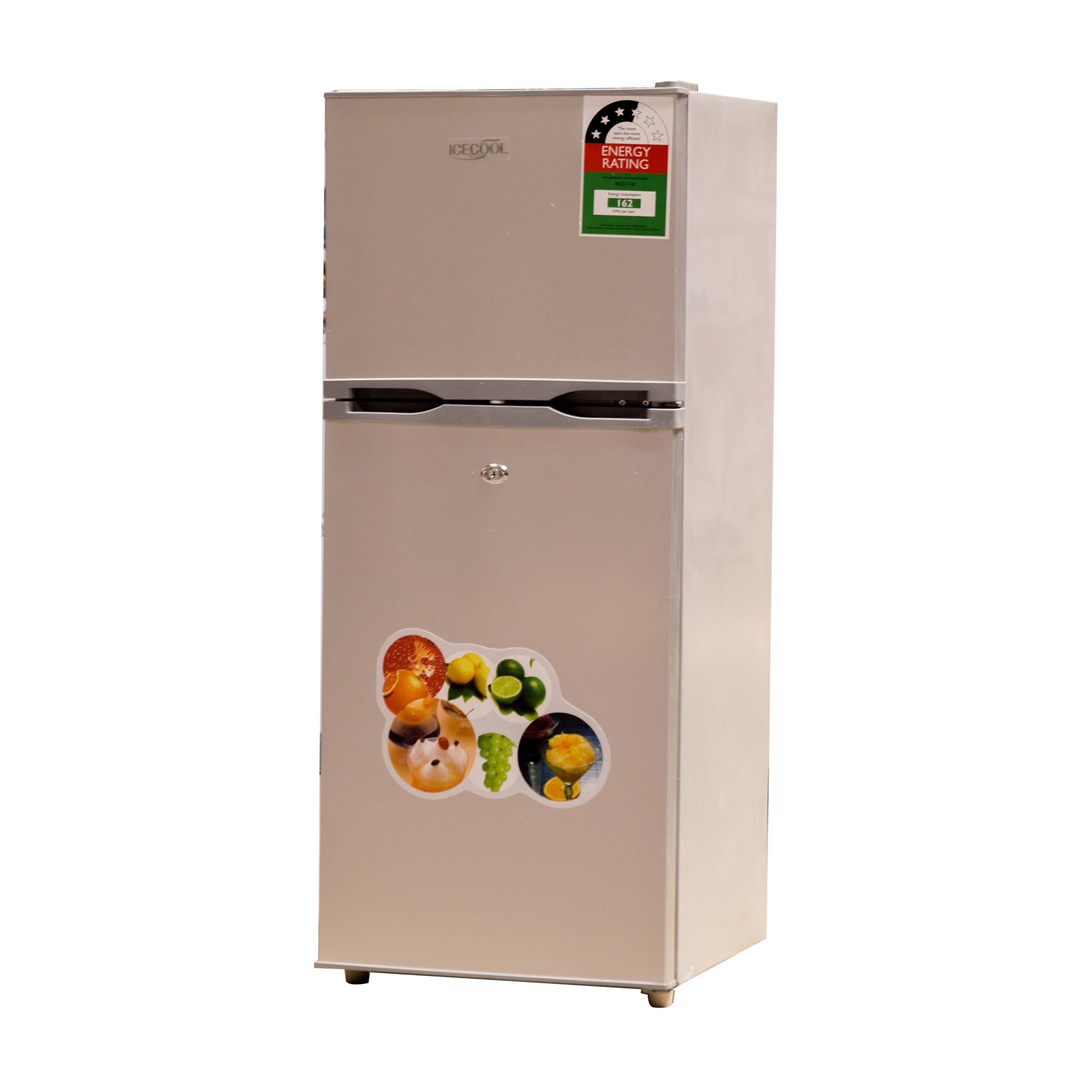 Ice Cool 138 Litres Double Door Fridge | Prime Electronics Uganda