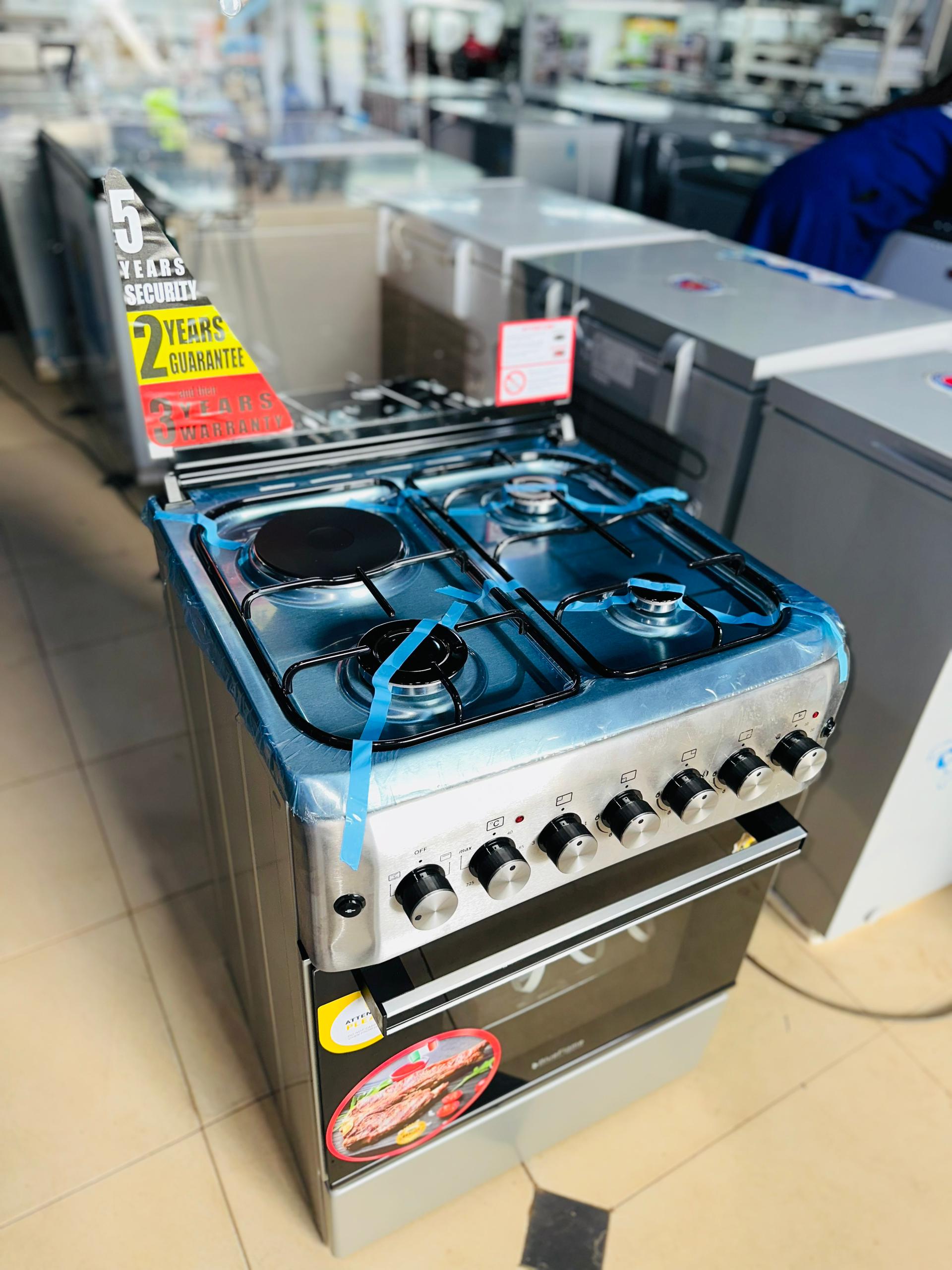 BlueFlame Cooker 3gas 1electric S6031EFRP – L 60x60cm - Prime ...