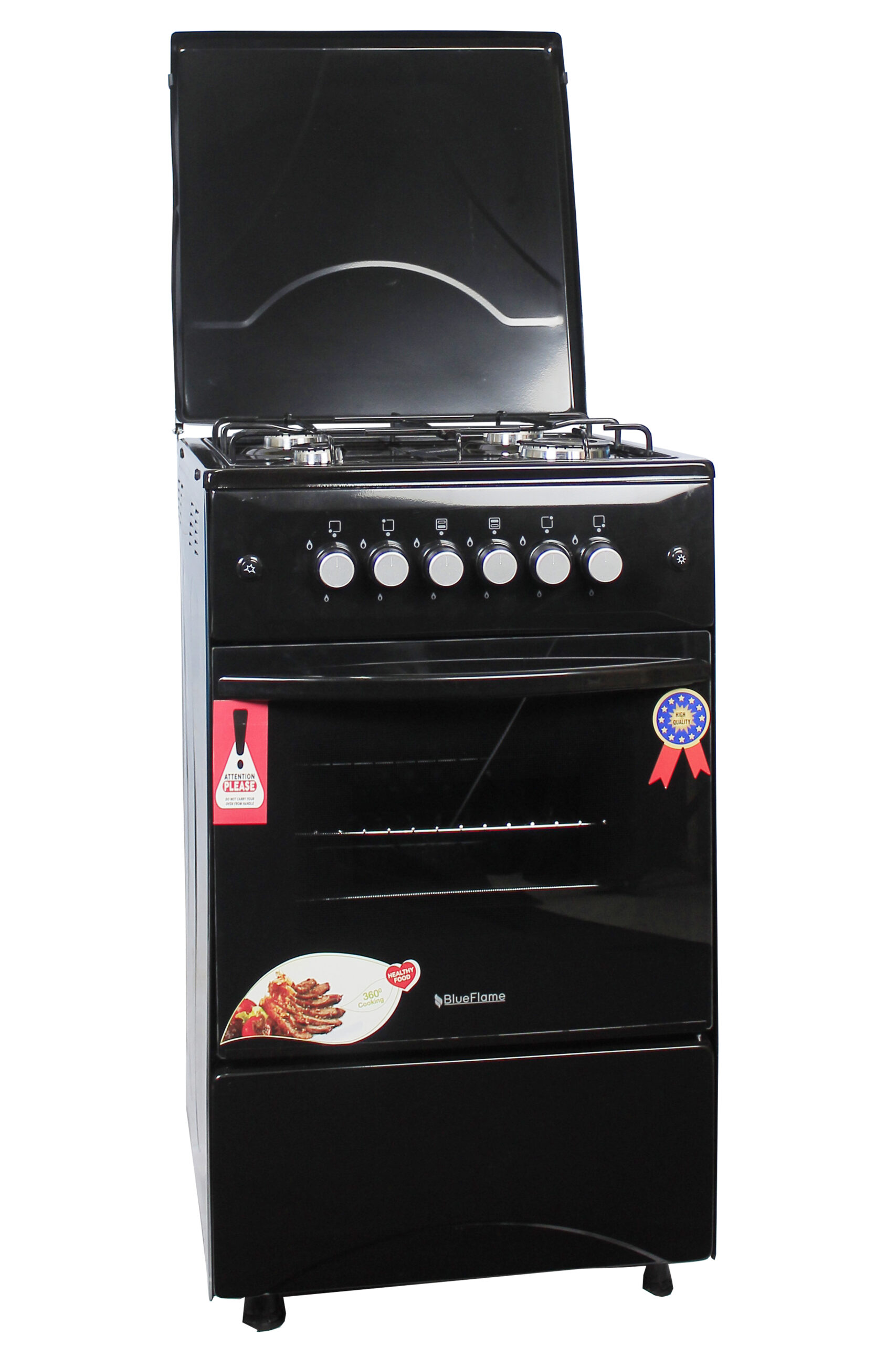 Blueflame cooker C5040G – B 50cm by 50 cm full gas Black in color ...