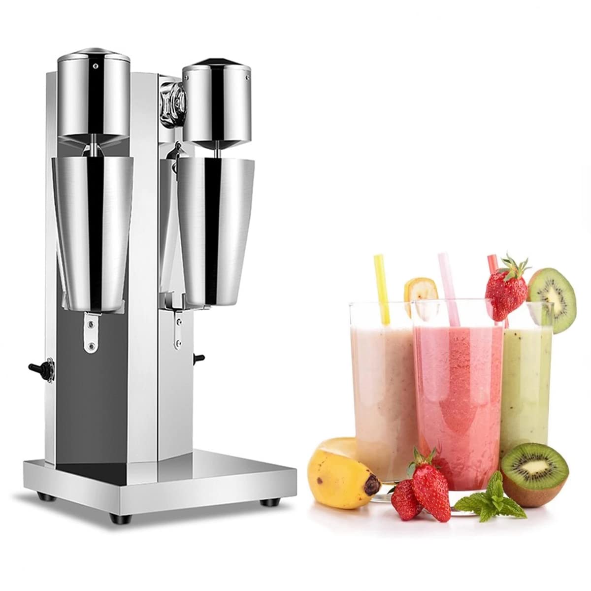 Commercial Milk Shake Machine – Double Cups - Prime Electronics Uganda