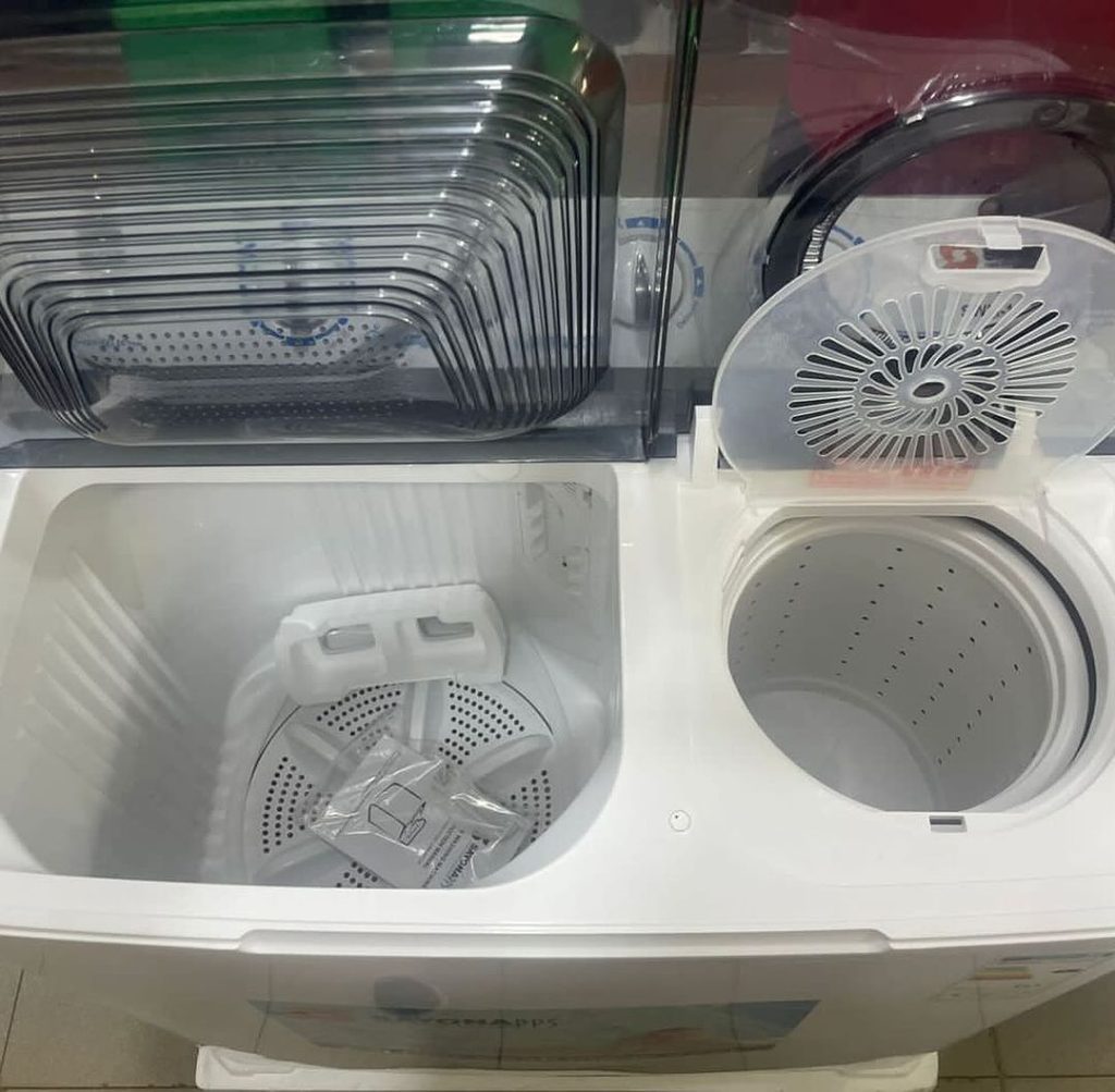 Sayona 10kg Washing Machine Twin Tub - Prime Electronics Uganda